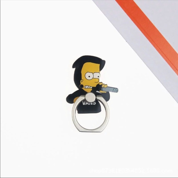 Accessories | New Bart Simpson Ring Phone Holder | Poshmark
